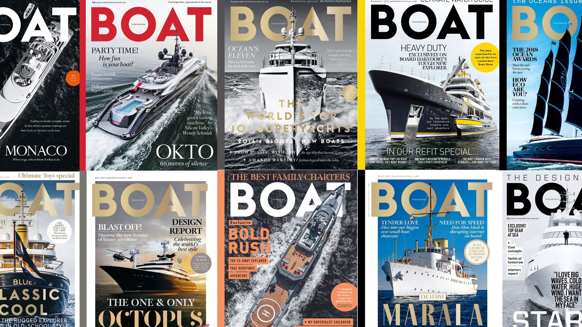 10 of BOAT International's most iconic covers — and where the boats are now